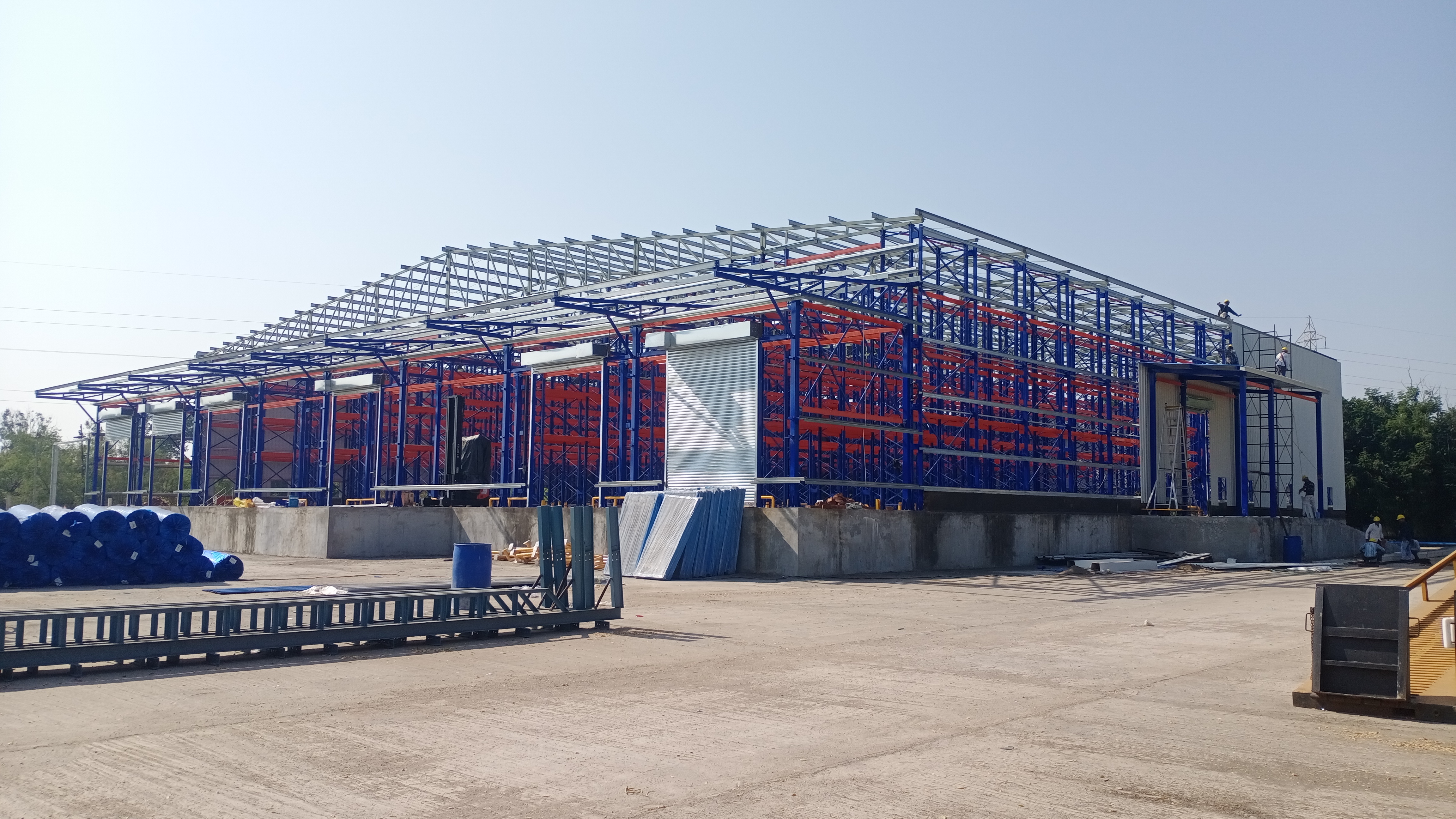 Integrated Rack Warehouses | Giraffe Structures