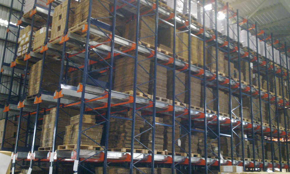 High-Density Shuttle Racks | Giraffe Storage Solutions