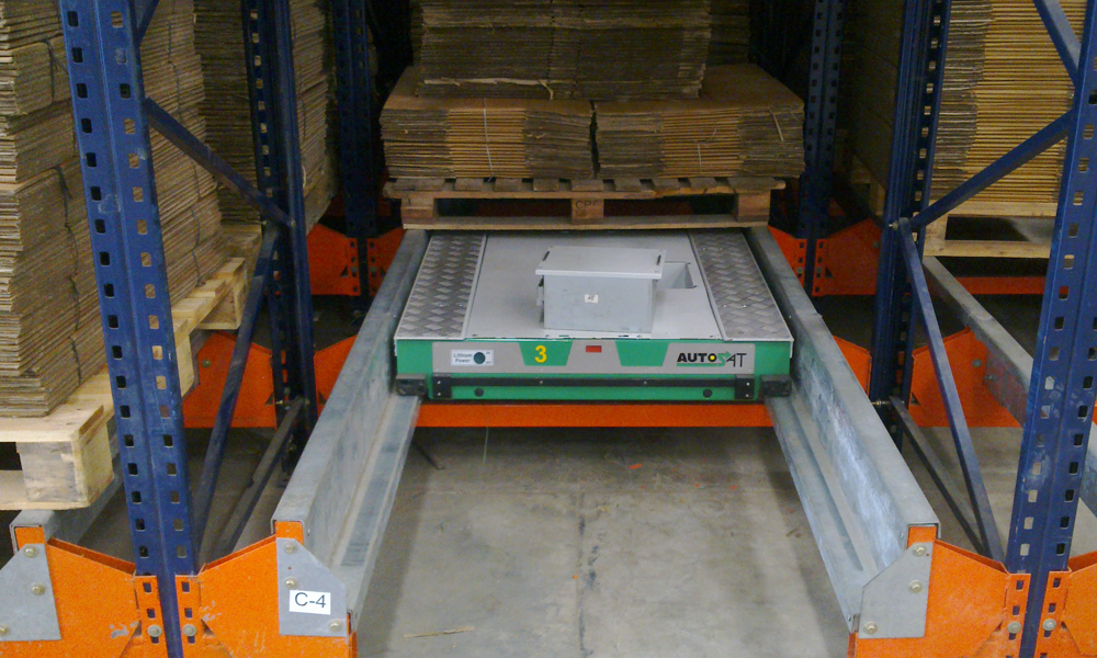 High-Density Shuttle Racks | Giraffe Storage Solutions